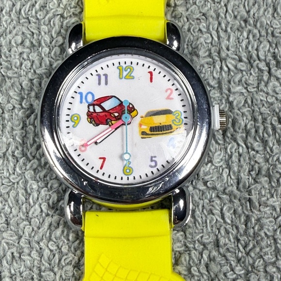 Toys | Neon Yellow Toy Car Watch For Vehicle Lovers | Poshmark